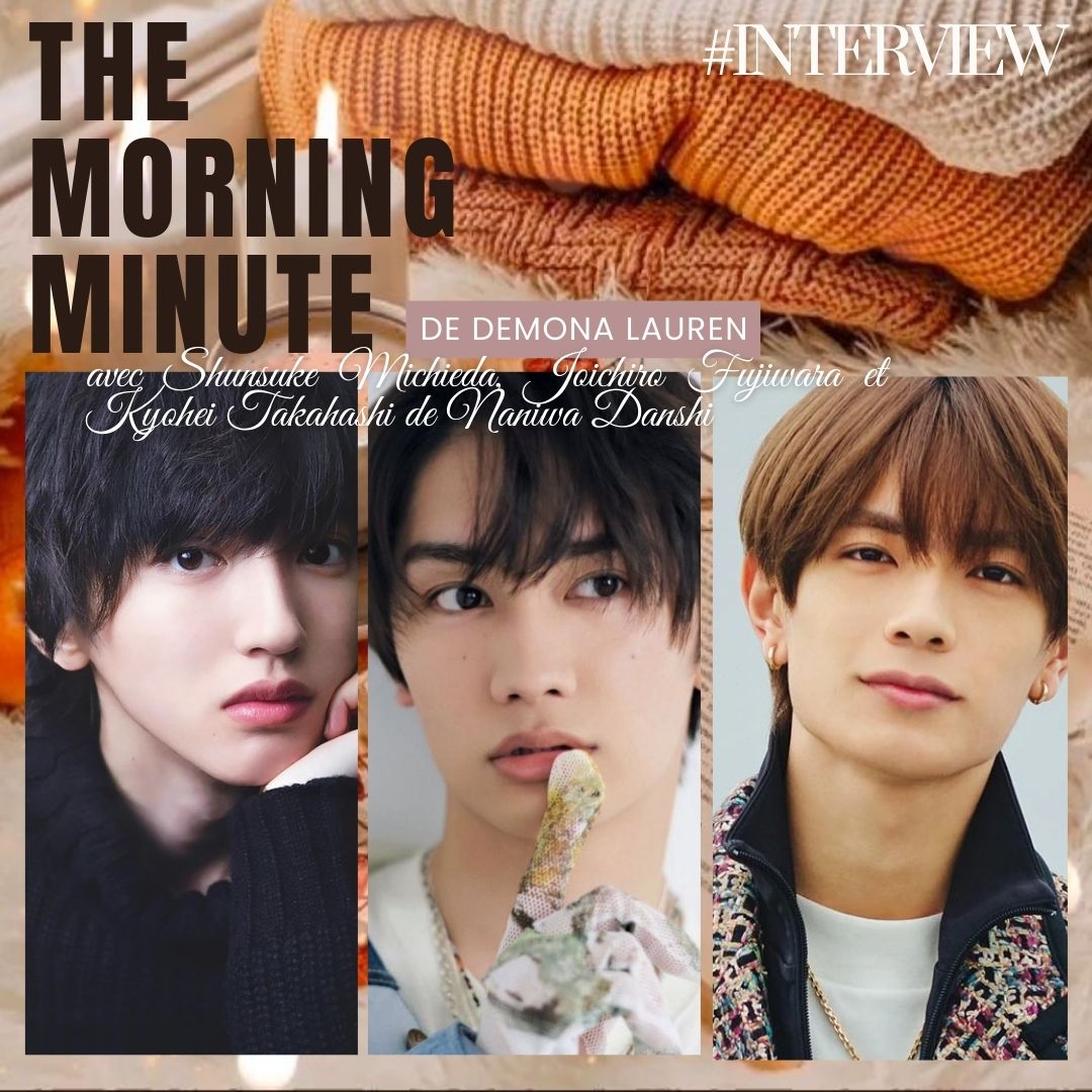 The Morning Minute de Demona Lauren ☾༺♰༻☽ avec Naniwa Danshi – Blender ...